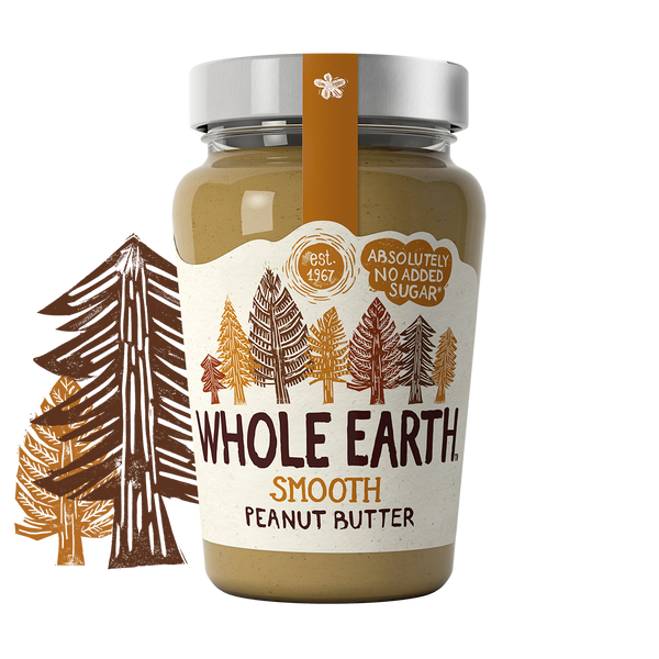 Whole Earth Foods Original Smooth Peanut Butter 340g